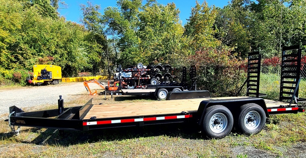 2025 Green Manufacturing 18ft Open Trailer 50153 - Cherry Valley ...